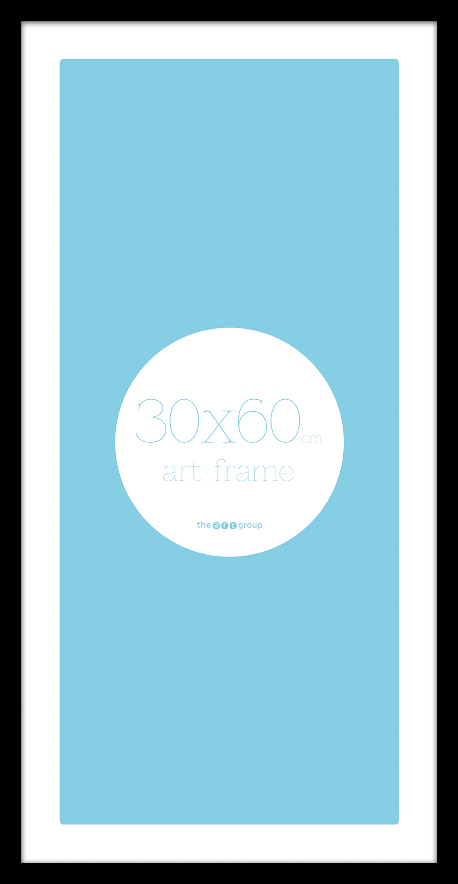 Minnesota Black (30x60cm) Frame | The Art Group