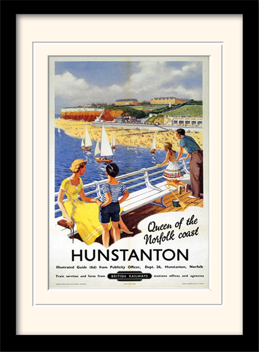Hunstanton Wood Print | The Art Group