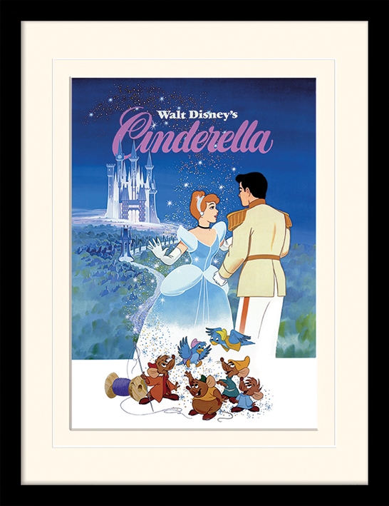 Cinderella Mounted & Framed 30 x 40cm Print | The Art Group