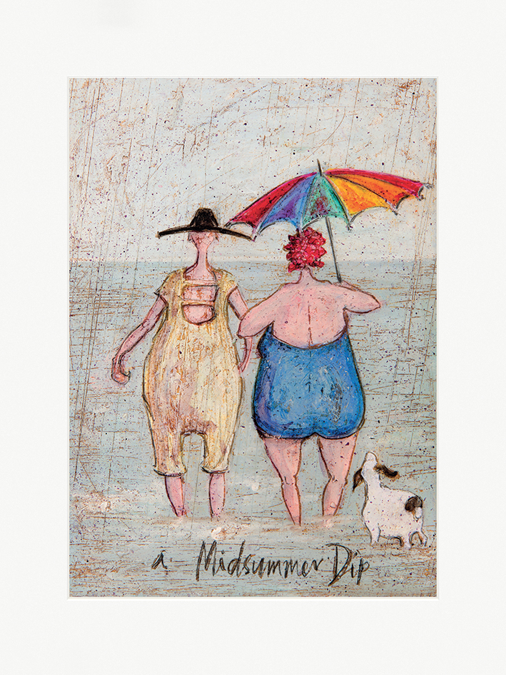 Sam Toft (Midsummer Dip) Wood Print | The Art Group