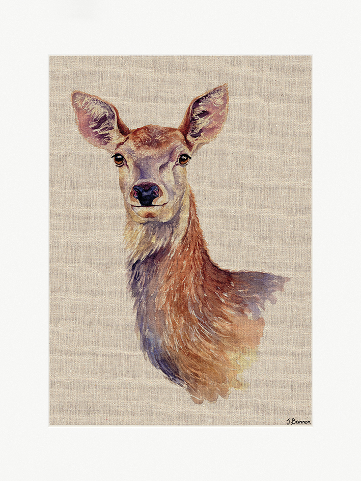 Jane Bannon (Felicity) Pre-Framed Art Print | The Art Group