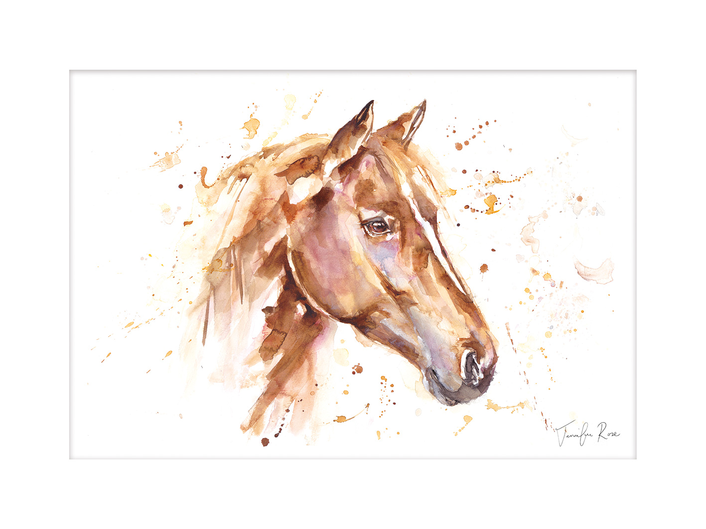 Jennifer Rose (Glorious Horse) Art Print | The Art Group