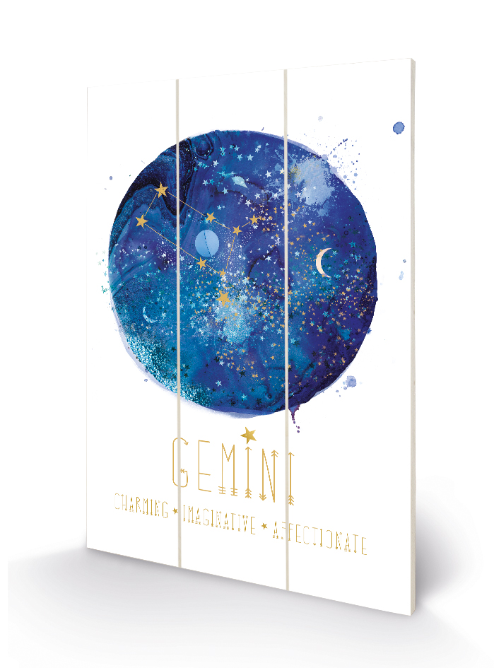 Summer Thornton (Signs of the Zodiac - Gemini) Wood Print | The Art Group