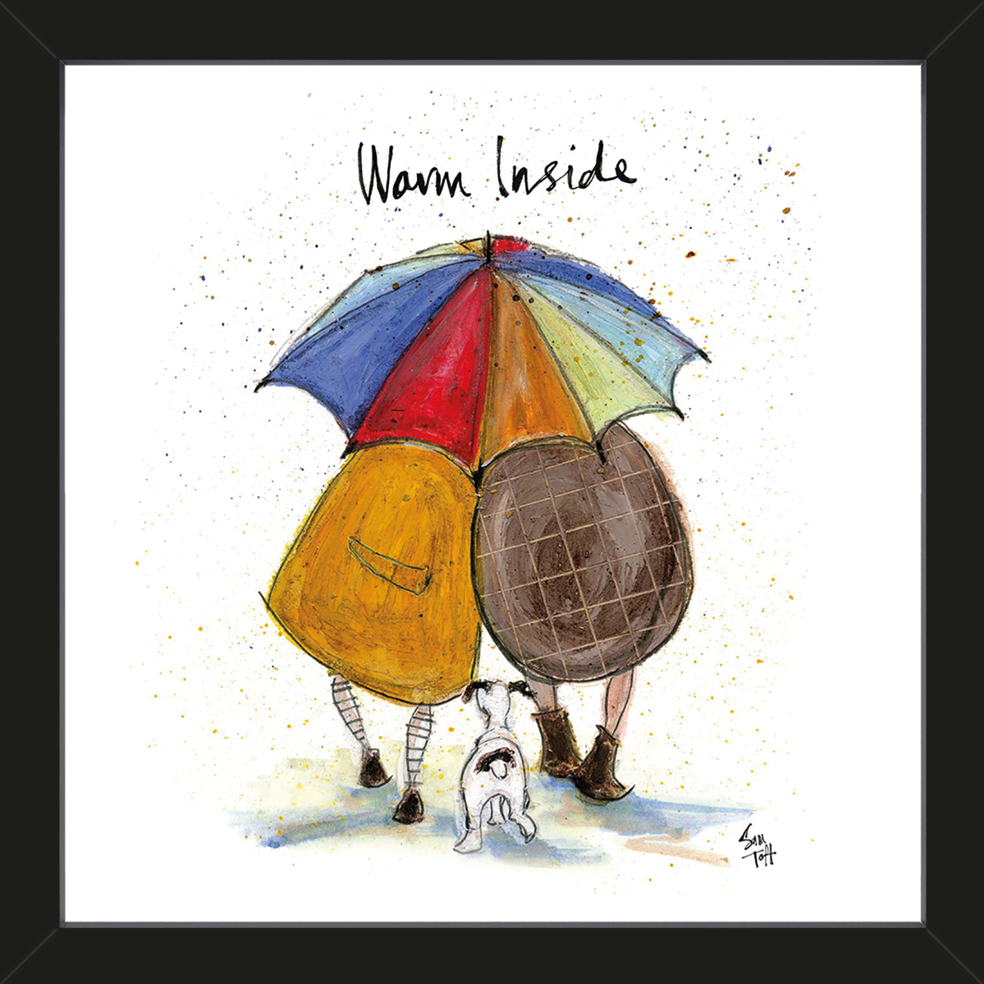 Sam Toft (Warm Inside) Pre-Framed Art Print | The Art Group