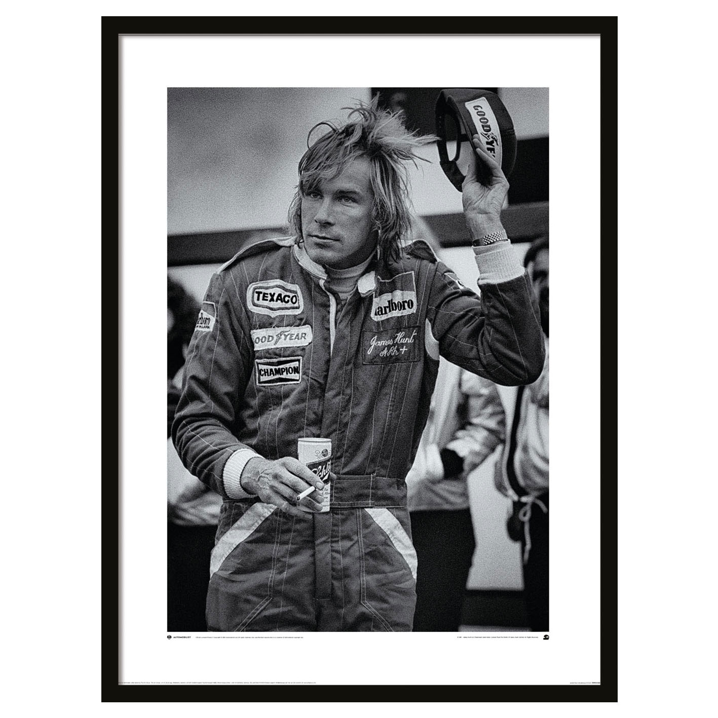 James Hunt (Audacious) Pre-Framed Art Print | The Art Group