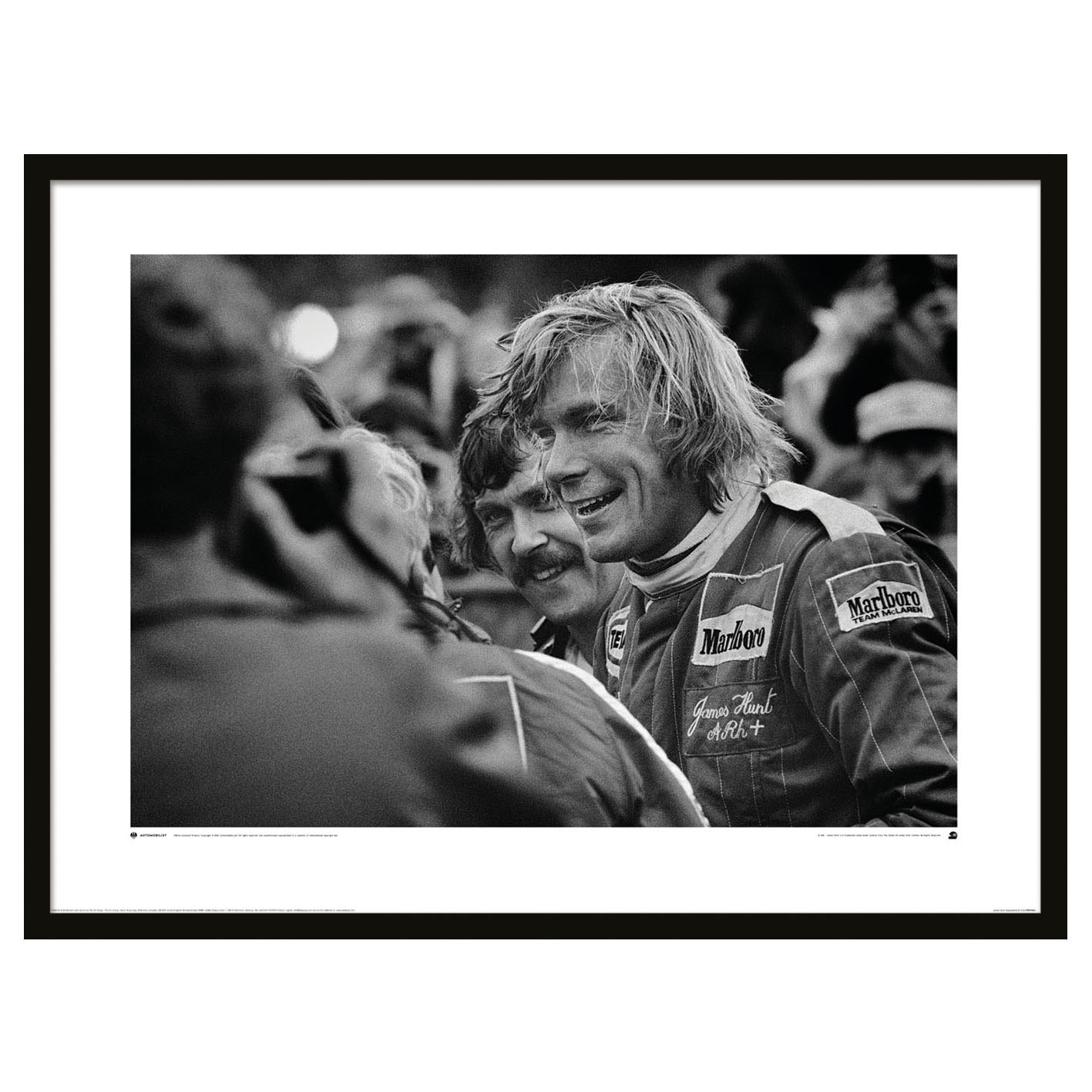James Hunt (Impatient) Pre-Framed Art Print | The Art Group