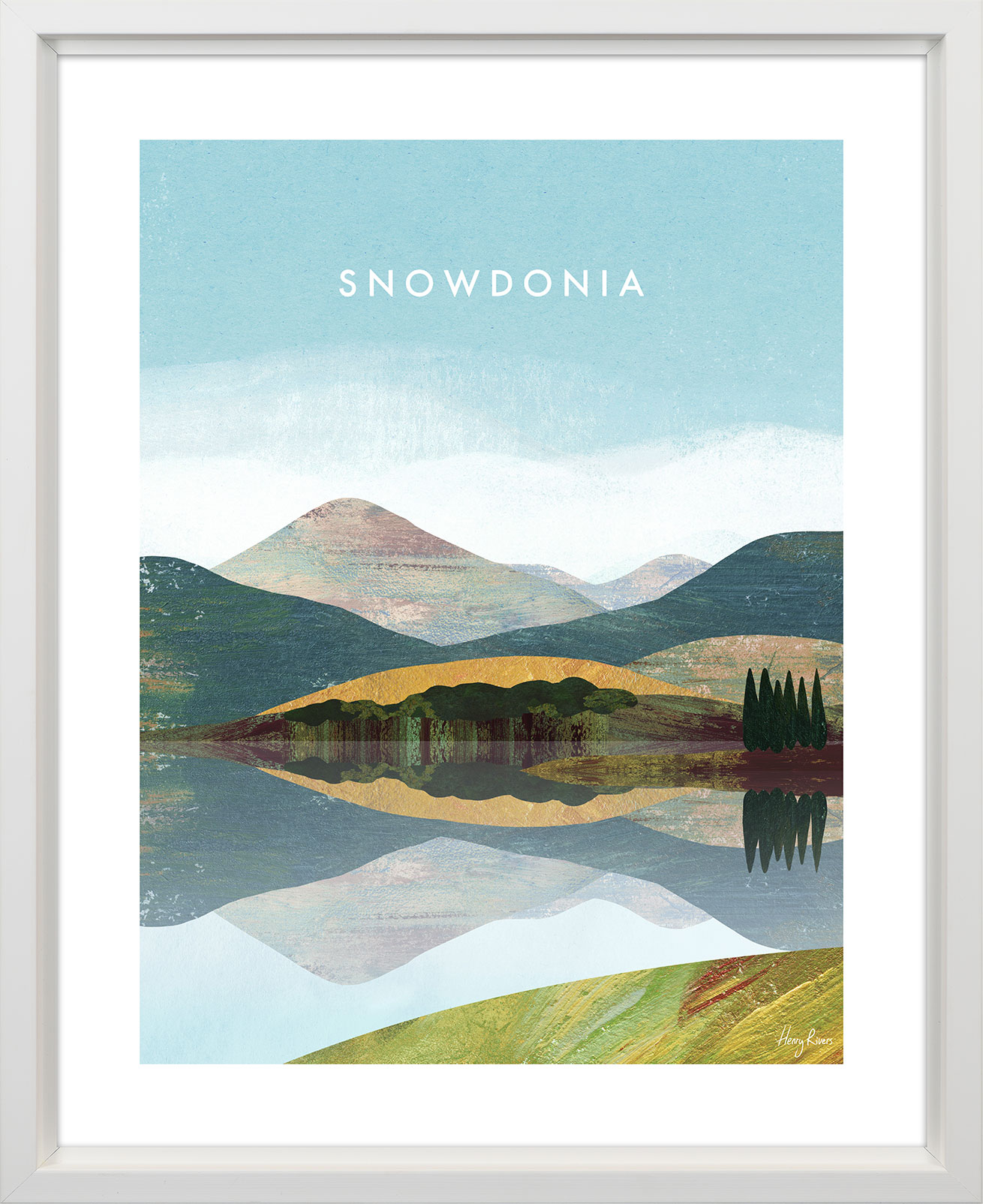 Henry Rivers (Snowdonia) Pre-Framed Art Print | The Art Group