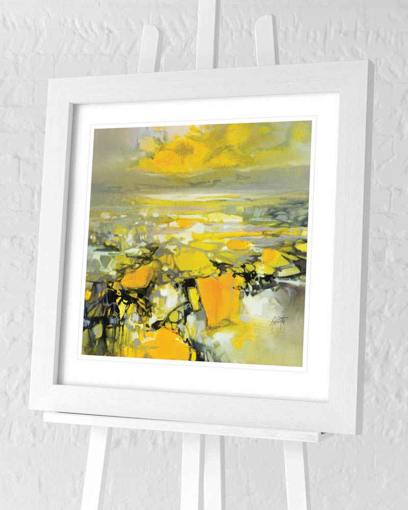 Scott Naismith (Yellow Matter 2) Pre-Framed Art Print | The Art Group