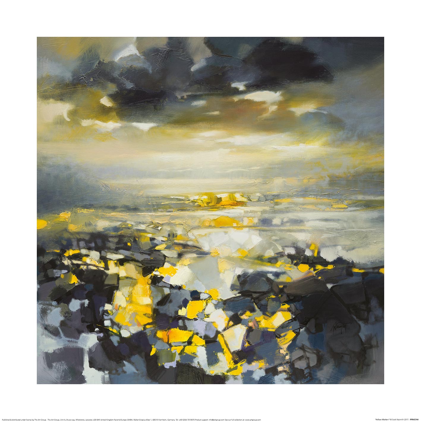 Scott Naismith (Yellow Matter 1) Art Print | The Art Group