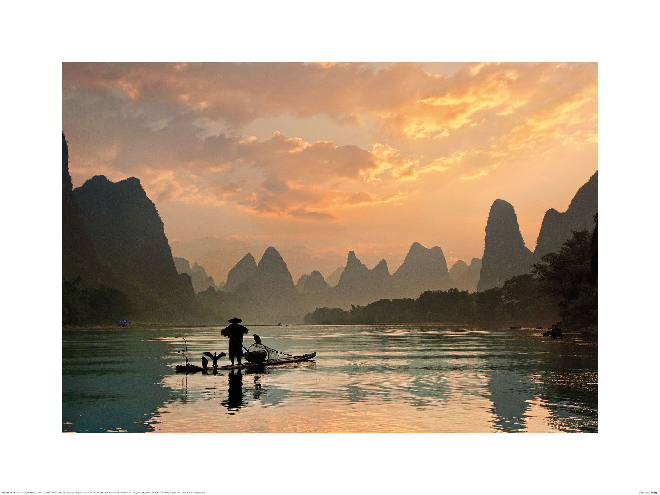 Yan Zhang (Golden Li River) Art Print | The Art Group