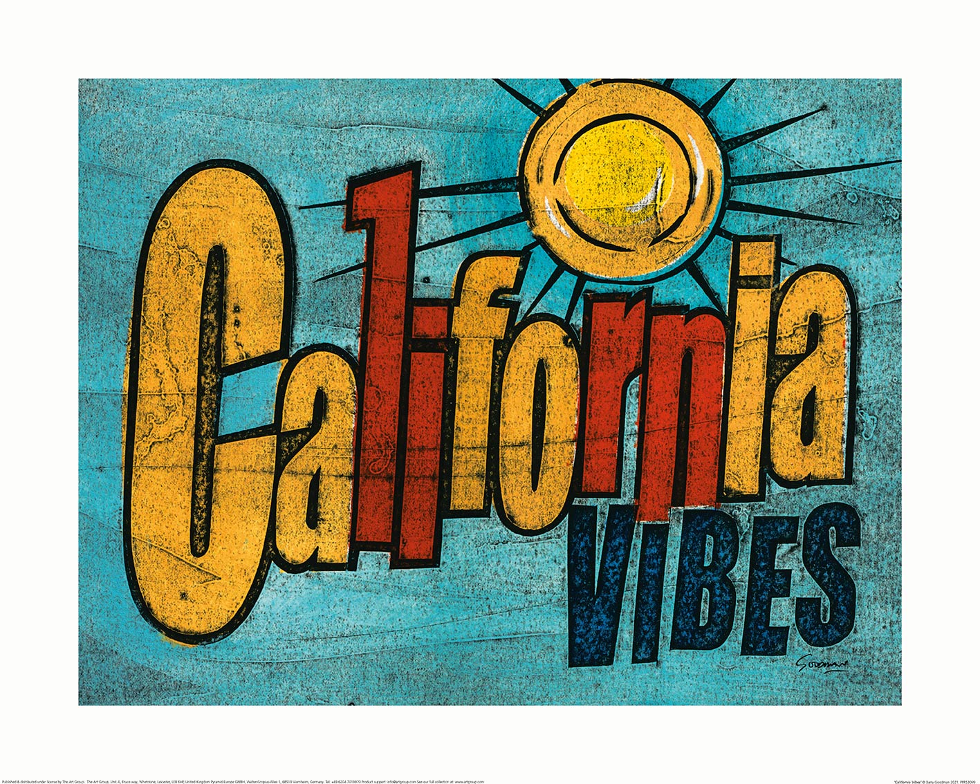 Barry Goodman (California Vibes) Art Print | The Art Group