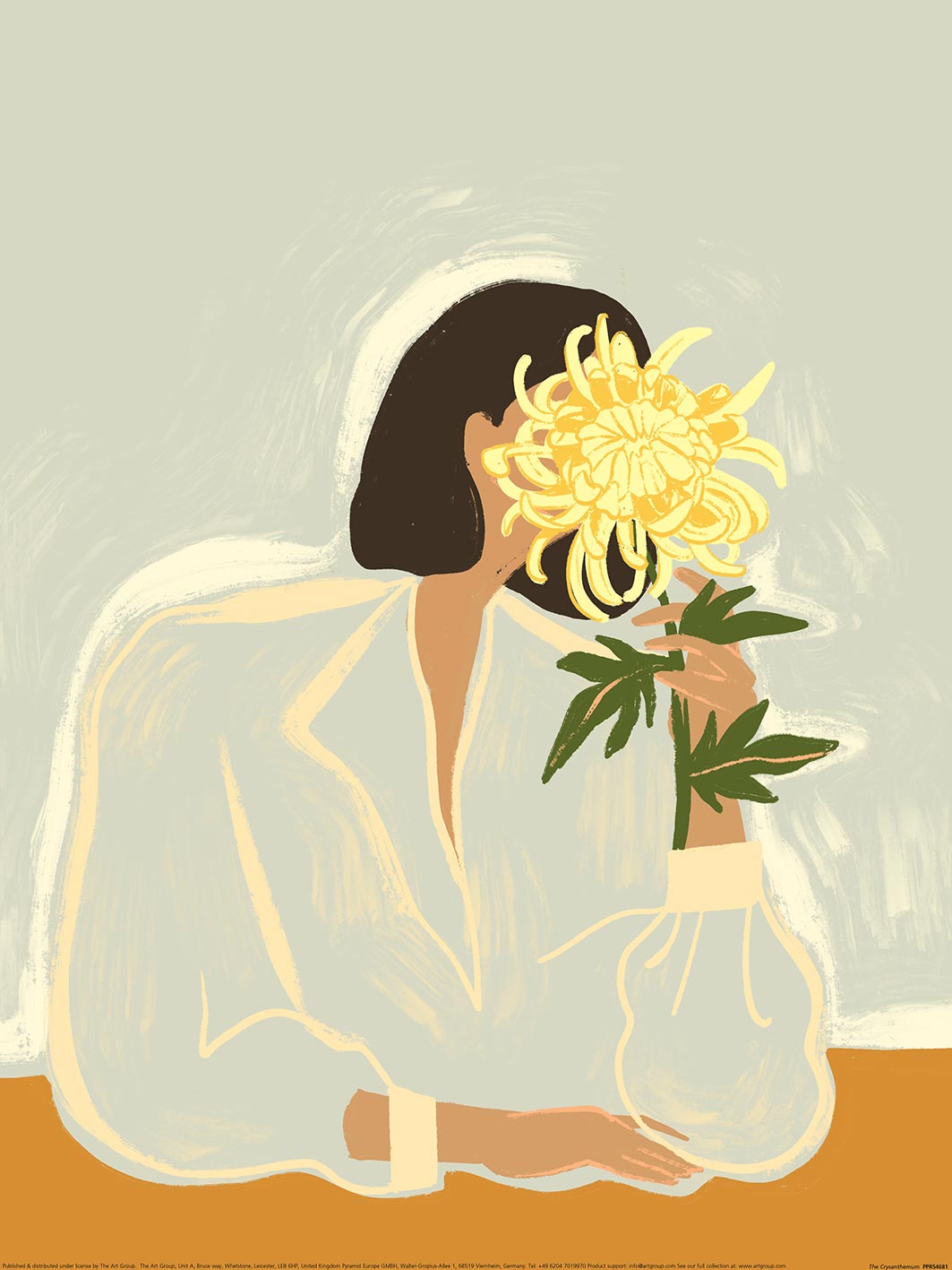 Arty Guava (The Crysanthemum) Art Print | The Art Group