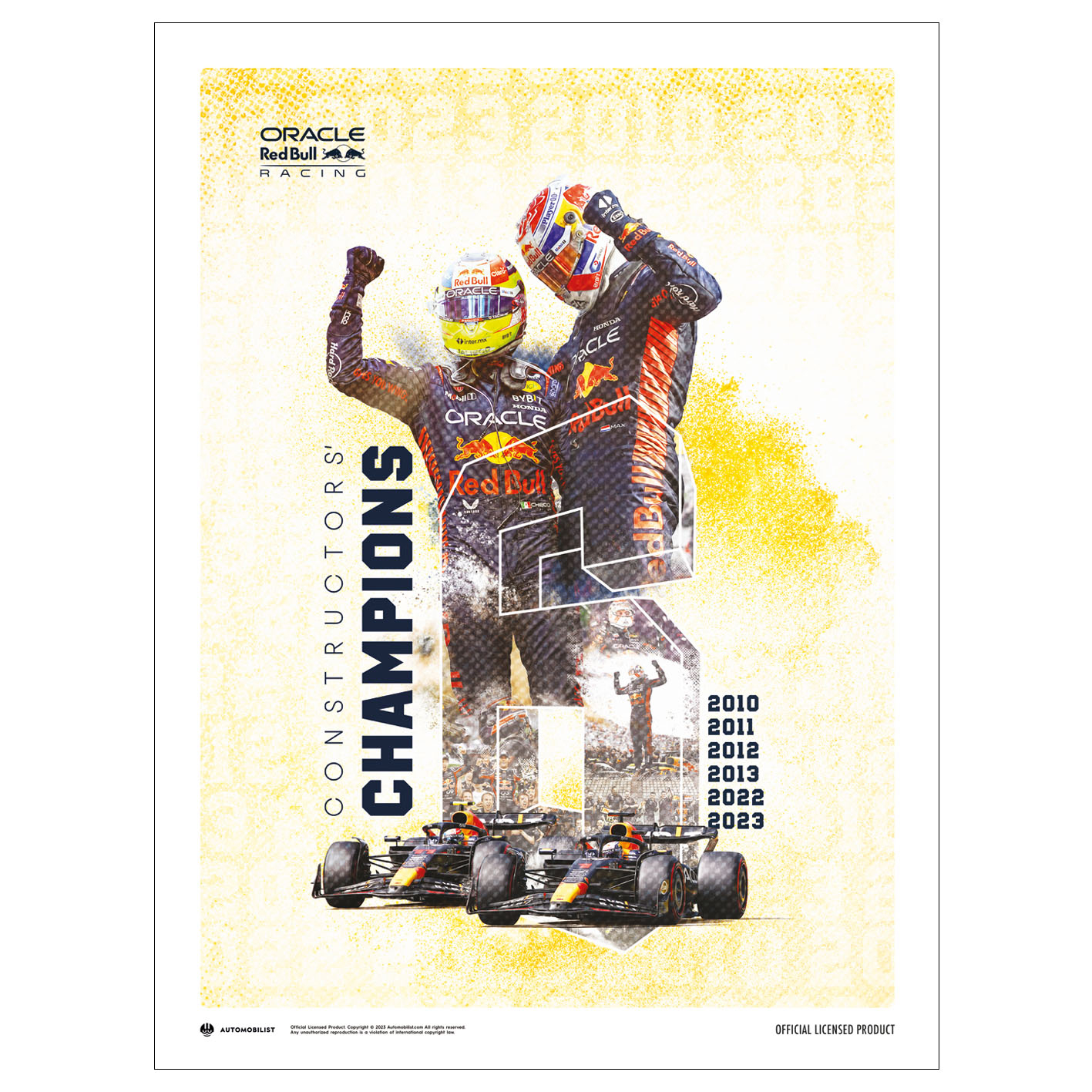 Oracle Red Bull Racing (F1® World Constructors' Champions 2023) Art ...