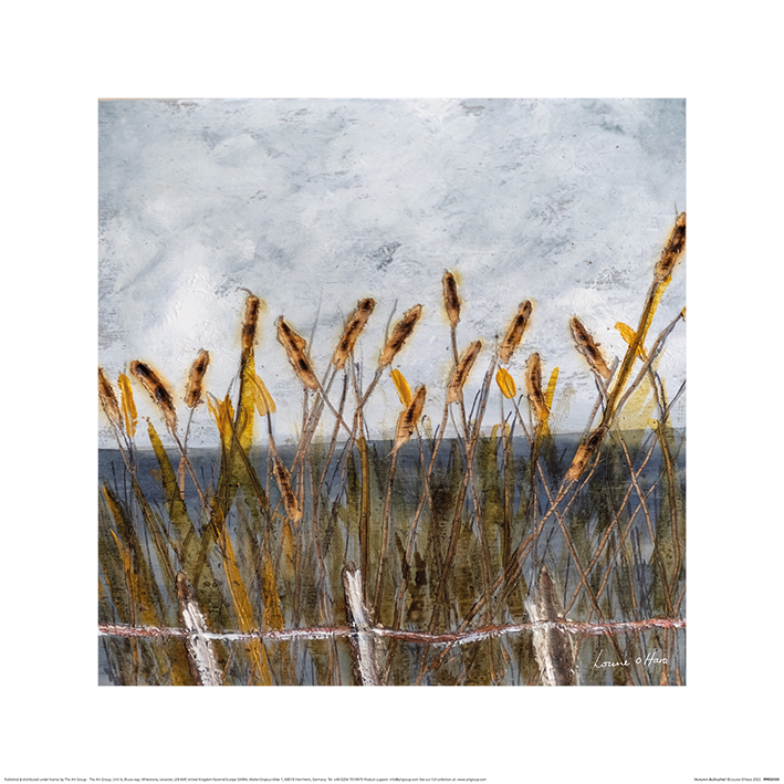 Louise O'Hara (Autumn Bullrushes) Art Print | The Art Group