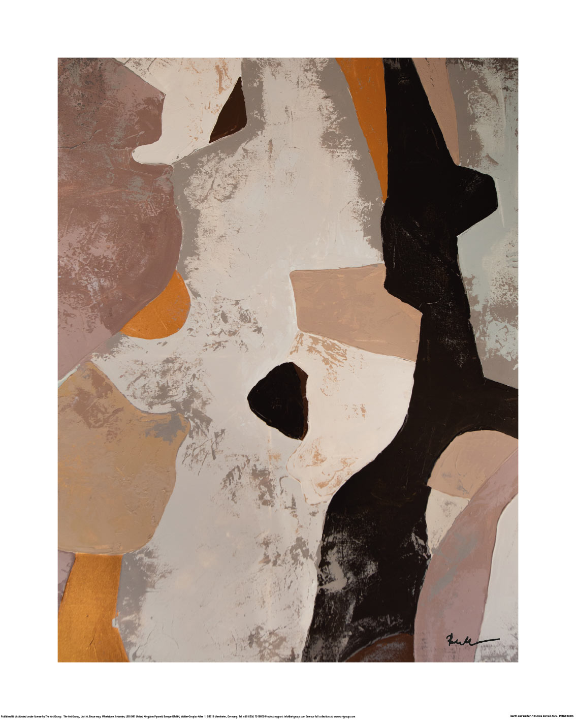 Anna Bernad (Earth And Ember I) Art Print | The Art Group