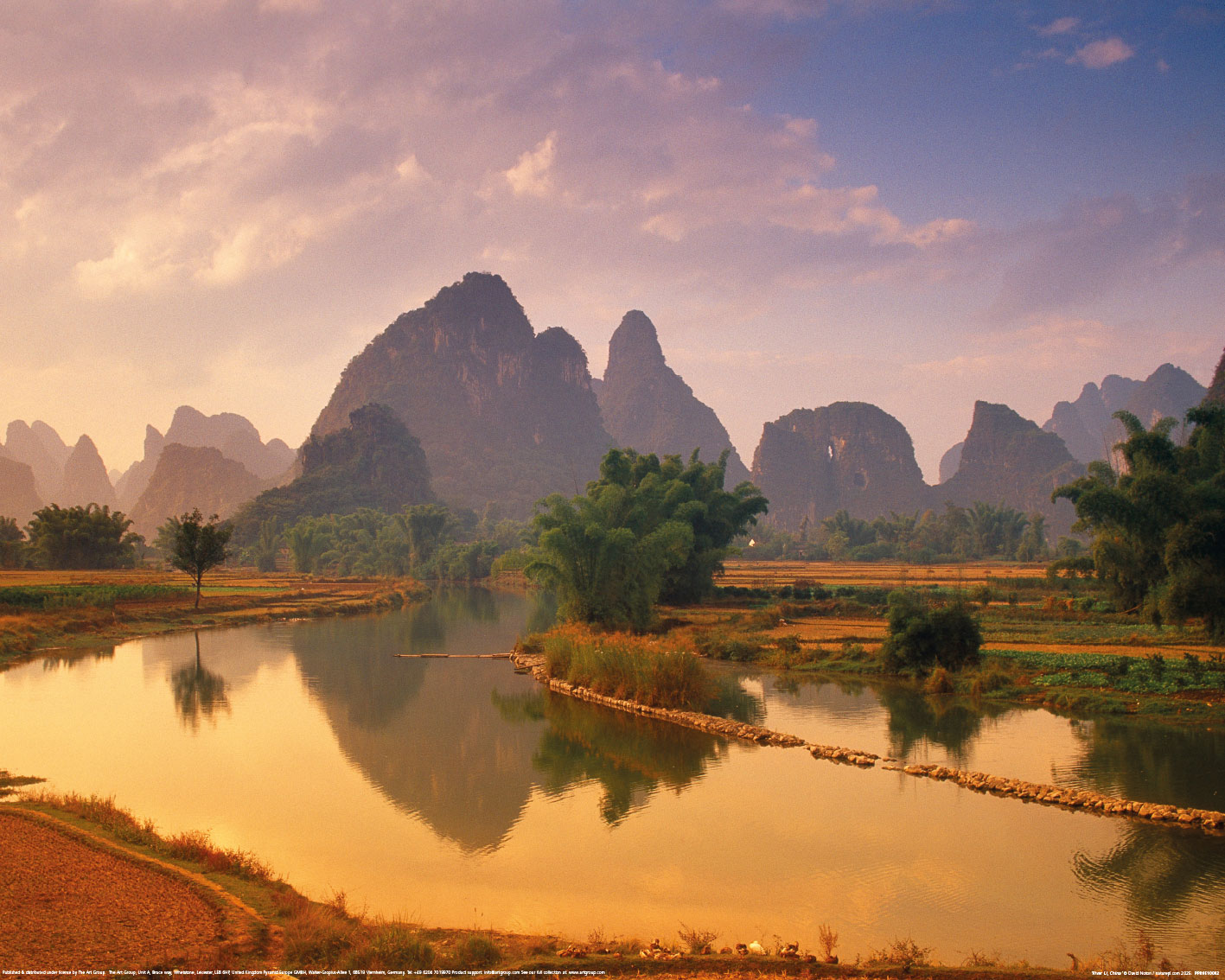 David Noton (River Li, China) Art Print | The Art Group