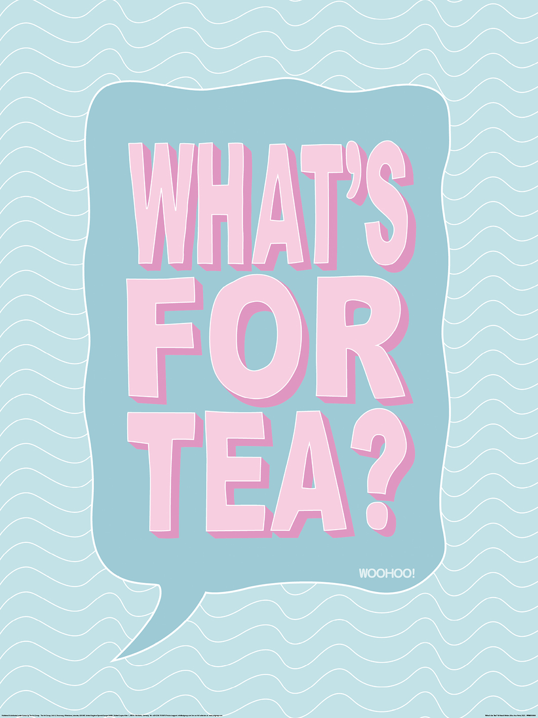 Mandi Welton - Woo Hoo Prints (What’s for Tea?) Art Print | The Art Group
