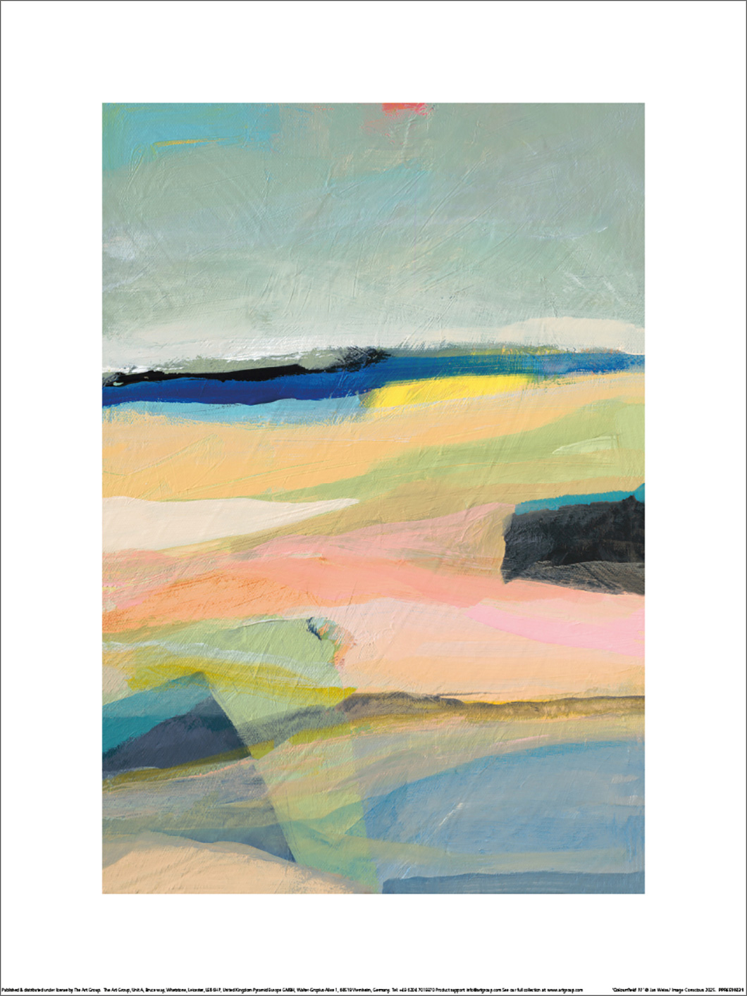 Jan Weiss (Colorfield 11) Art Print | The Art Group