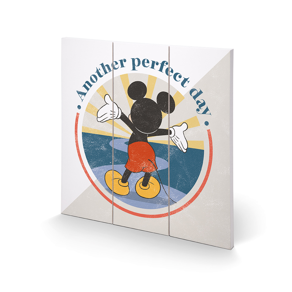 Mickey Mouse (Another Perfect day) Wood Print | The Art Group