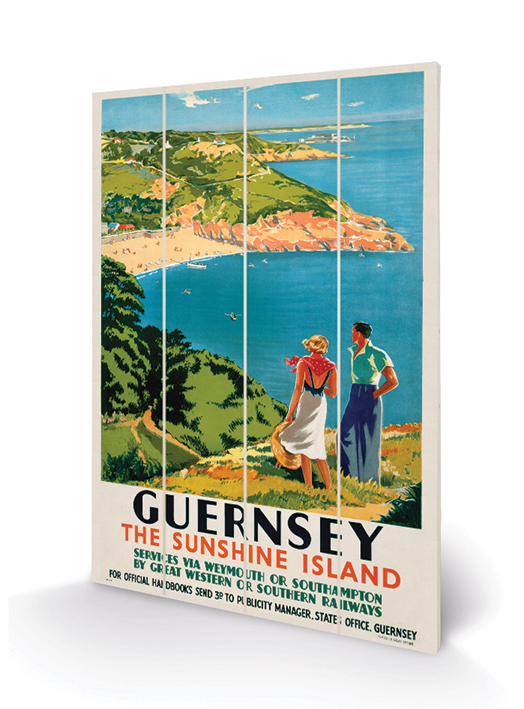 Guernsey Mounted 30 x 40cm Print | The Art Group