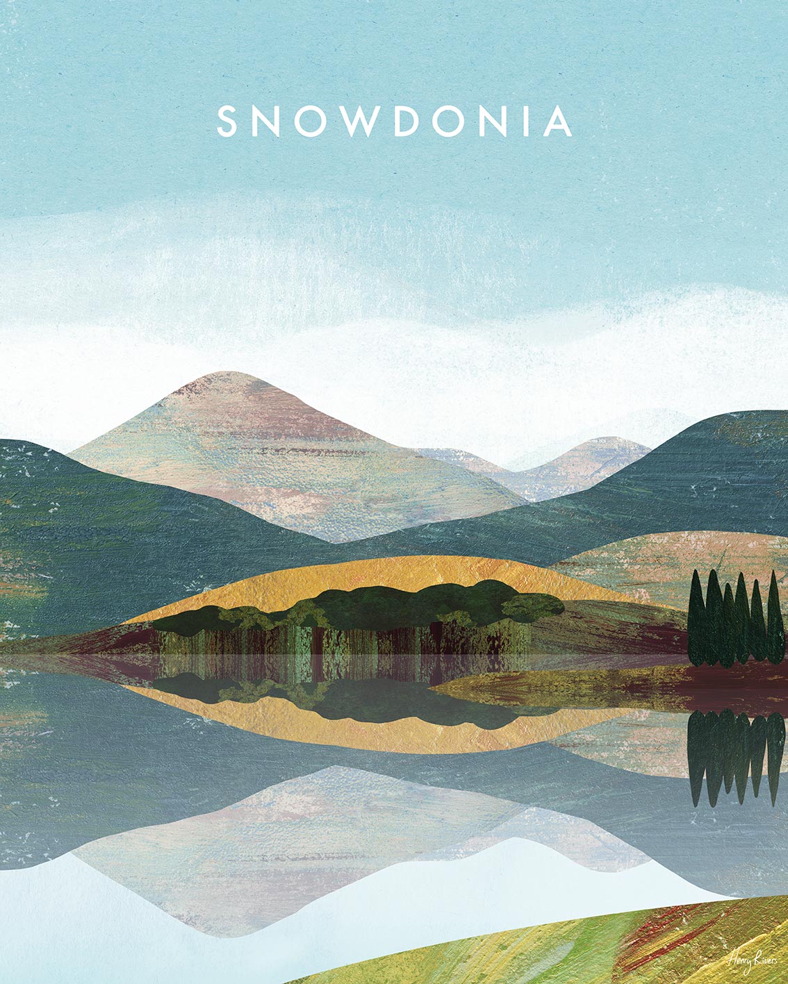 Henry Rivers (Snowdonia) Canvas Print | The Art Group