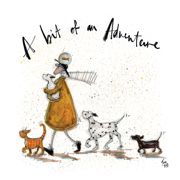 Sam Toft (A Bit of an Adventure) Canvas Print | The Art Group