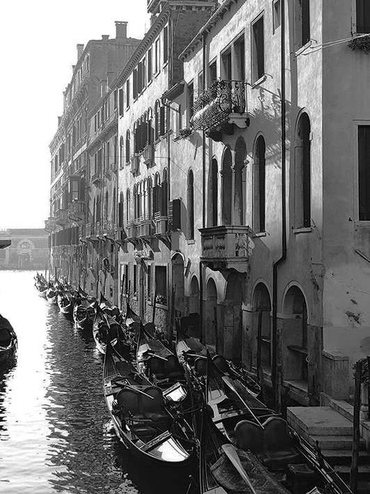 Heiko Lanio (Gondolas, Venice) Art Print | The Art Group
