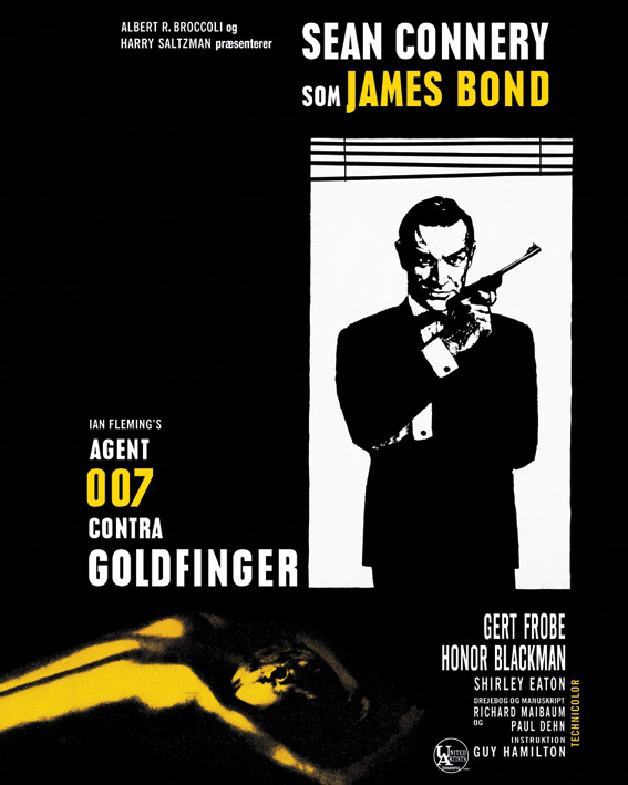James Bond (Goldfinger - Window) Canvas Print | The Art Group