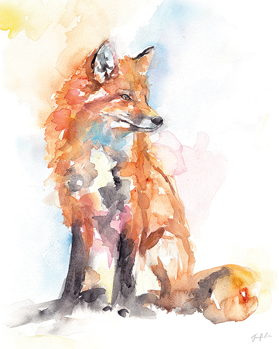 Jennifer Rose (Handsome Fox) Art Print | The Art Group
