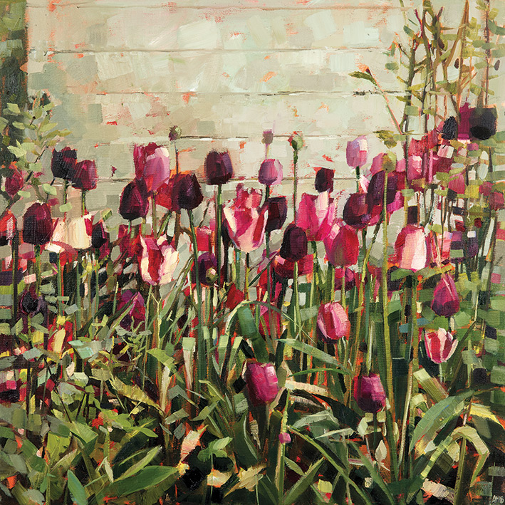 Anne-Marie Butlin (Tulip Garden) Canvas Print | The Art Group