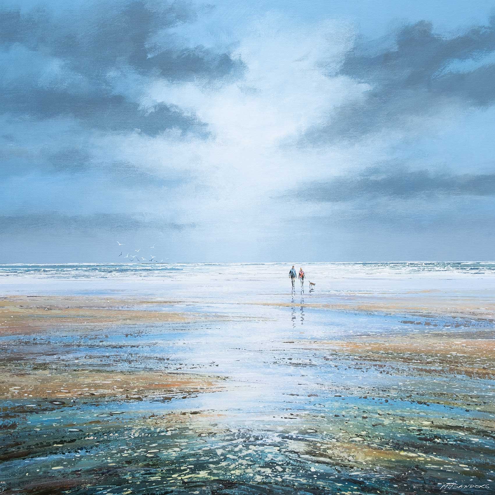 Michael Sanders (A Breezy Day) Canvas Print | The Art Group