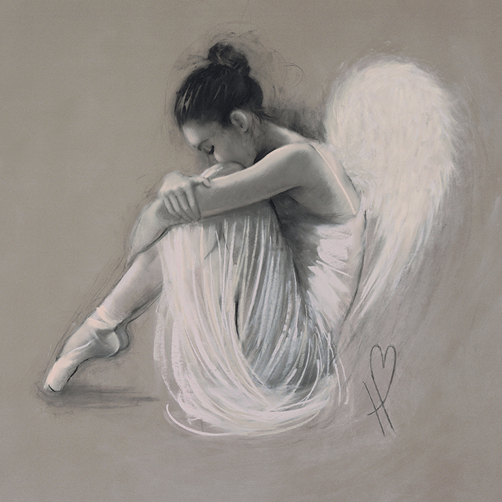 Hazel Bowman (Angel Wings IV) Art Print | The Art Group