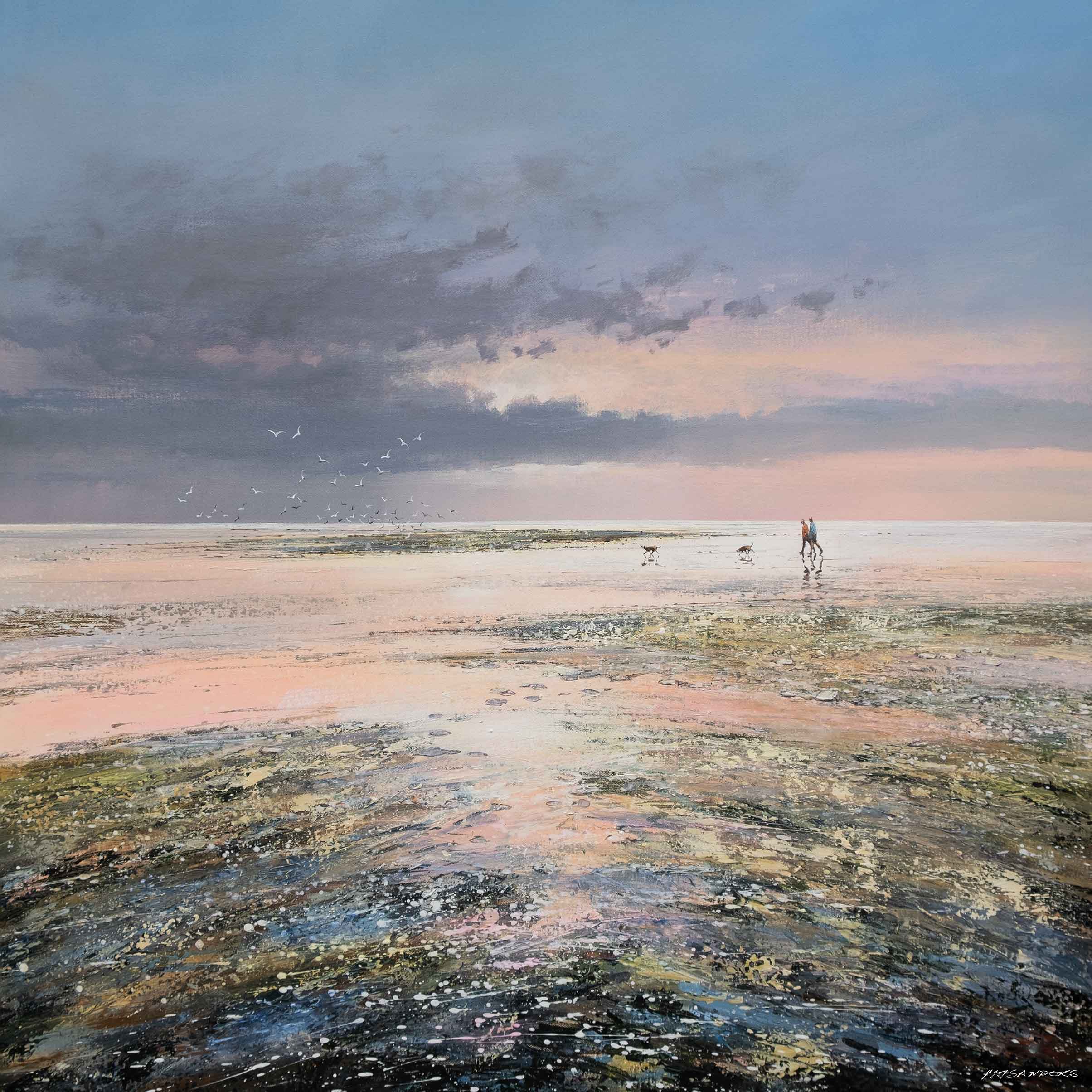 Michael Sanders (Gulls at Sea) Art Print | The Art Group