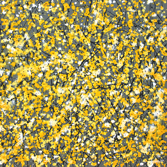 Simon Fairless (Spring Blossom Yellow) Canvas Print | The Art Group