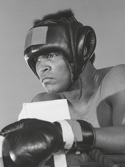 Muhammad Ali (Training) Canvas Print | The Art Group